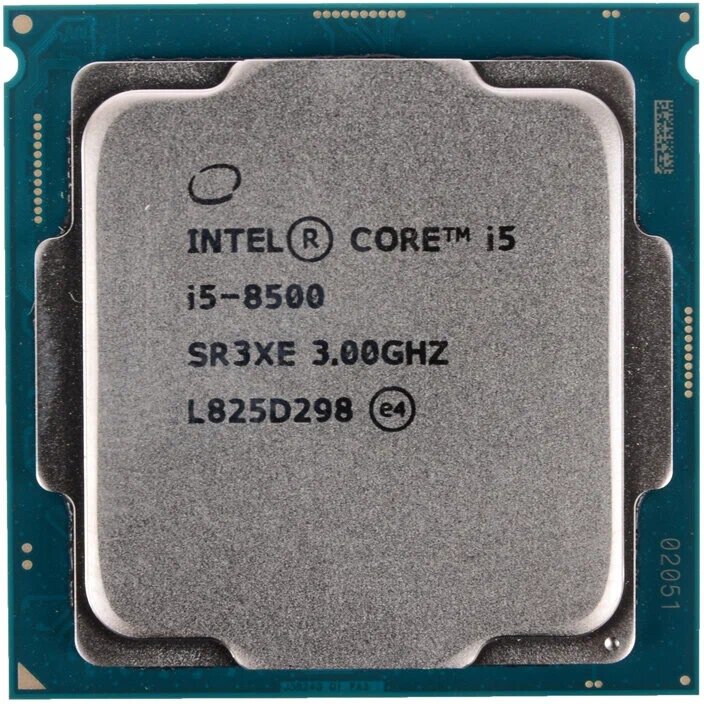 Процессор Intel Core i5 8500 6 ядер 6 потоков 3 ГГц 14нм 65Вт LGA1151v2, OEM