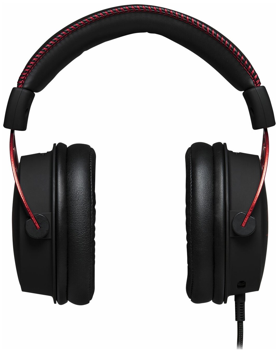 Наушники HyperX Cloud Alpha Red, с микрофоном, шумоподавлением, игровые