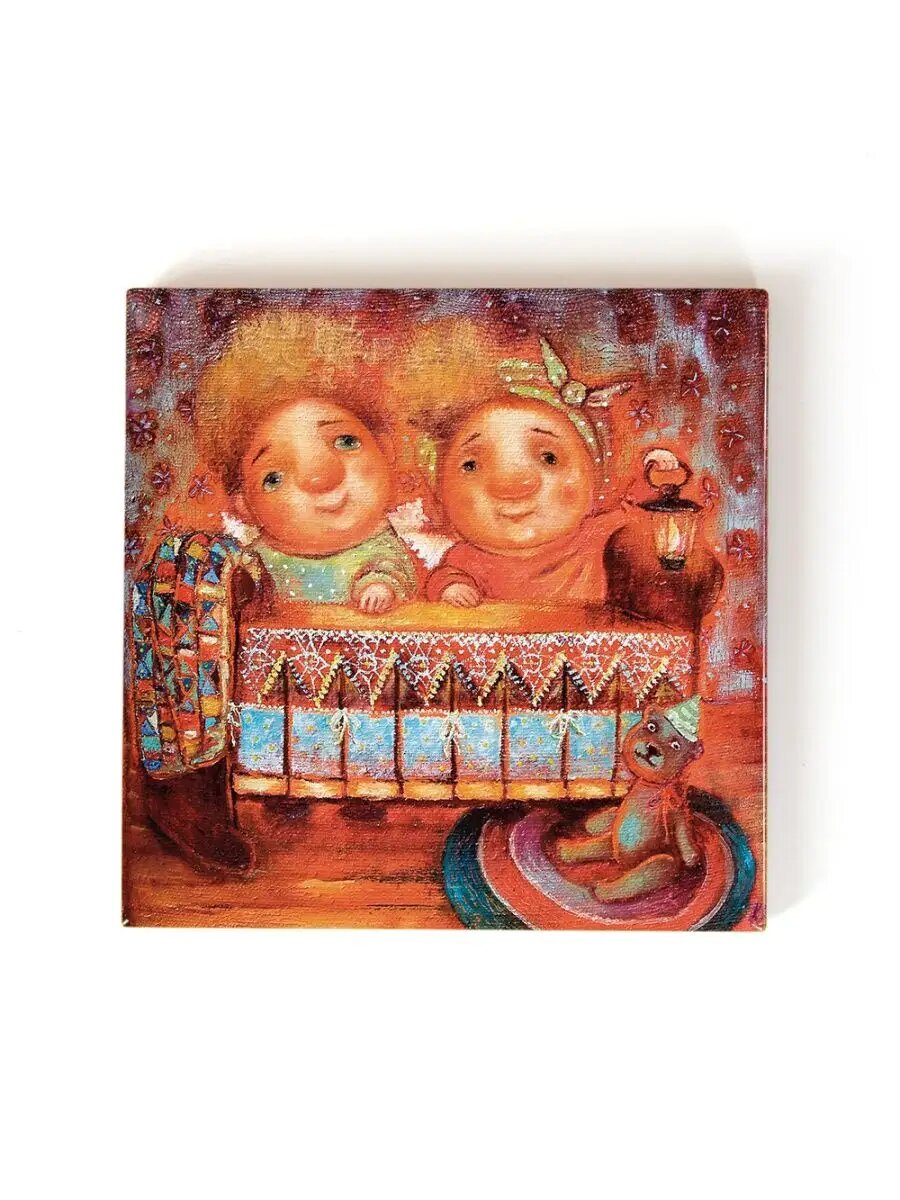 Магнит на холодильник с ангелом