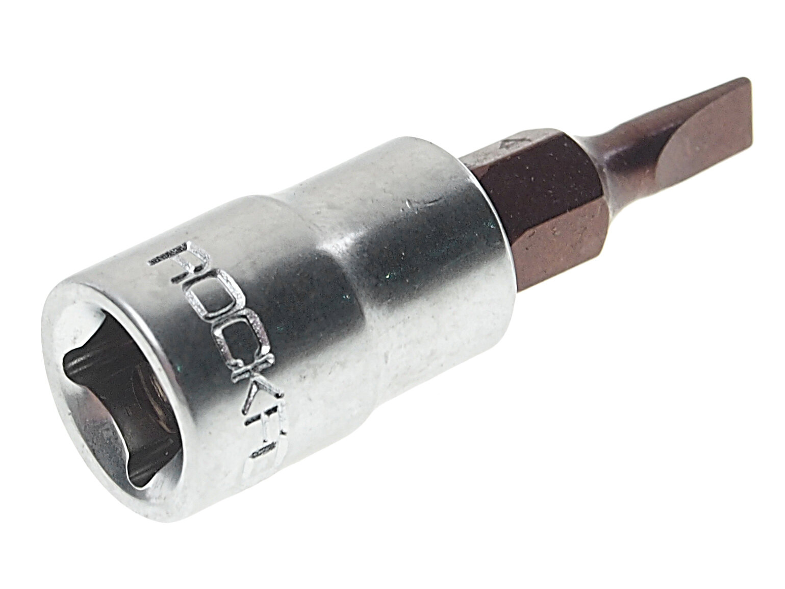 Головка-бита шлицевая S L 4мм, 1/4 ROCKFORCE