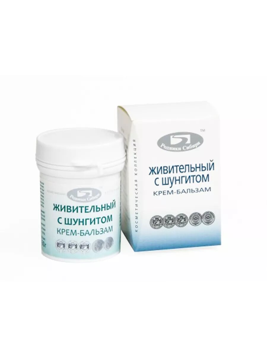 Крем-бальзам "Живительный с шунгитом" при артритах