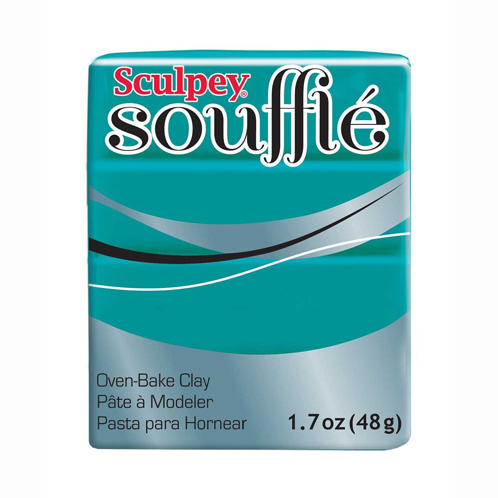 Полимерная глина "Sculpey" Souffle SU 48 г 6505 морская волна