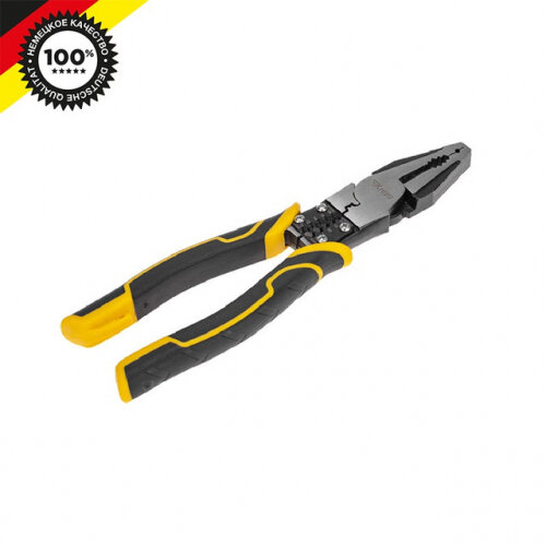 Плоскогубцы универсальные Kranz KR-12-4651-5, 20 см многофункциональные