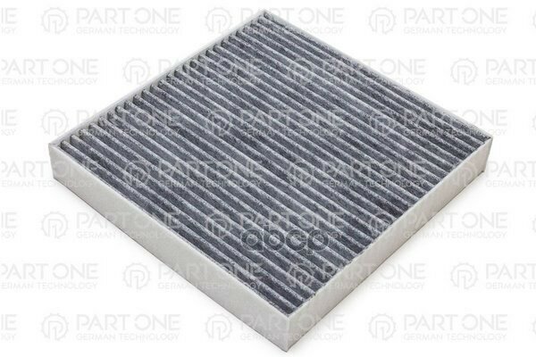 Фильтр салона with active carbon, RENAULT LAGUNA II 01>, LAGUNA II Grandtour 01>, VEL SATIS 02>, 210x208x30 PART-ONE арт. 1C.