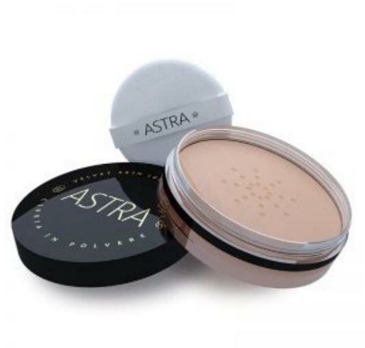 Astra Make-Up - Рассыпчатая пудра Velvet Skin Loose Powder, 02 Porselain