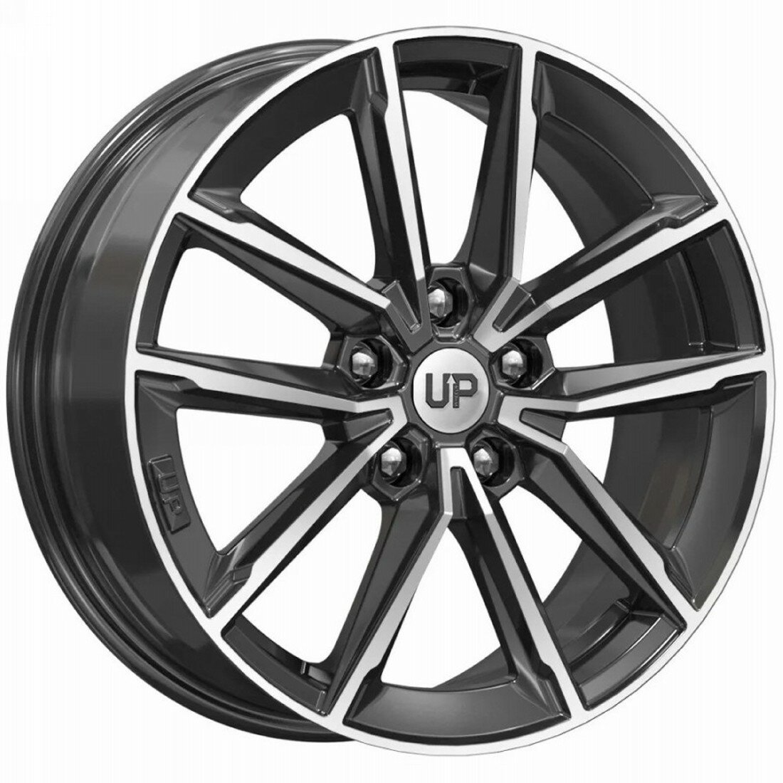 Колесный диск Wheels UP Up104 6,5x17 5x114,3 ET45 67,1 New Diamond литой для автомобиля