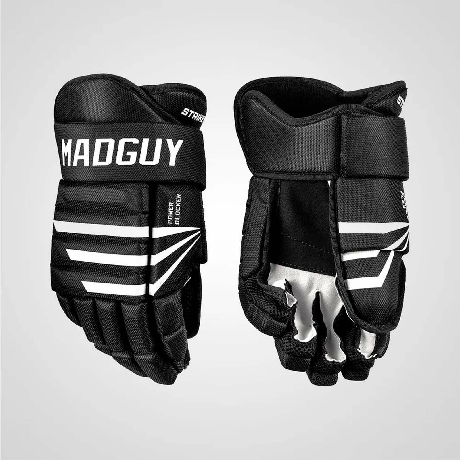 Перчатки хоккейные MAD GUY Strike IV