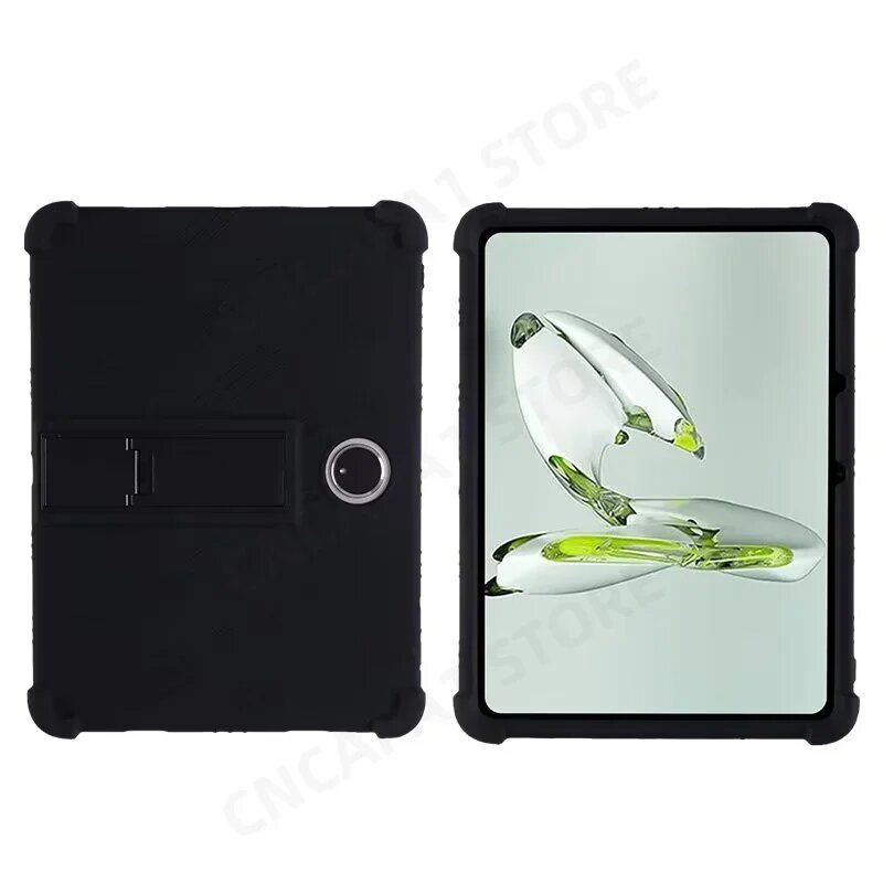 Противоударный силиконовый чехол для OnePlus Pad 2 Pro OnePlus Pad 2 12.1, Черный