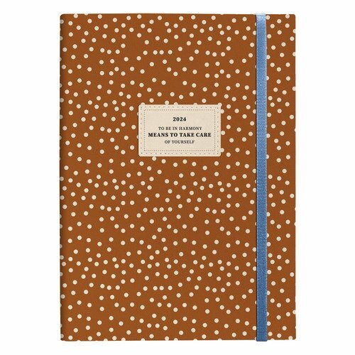Ежедневник Infolio Care датированный, на 2024 год, 14 х 20 см, 352 стр.