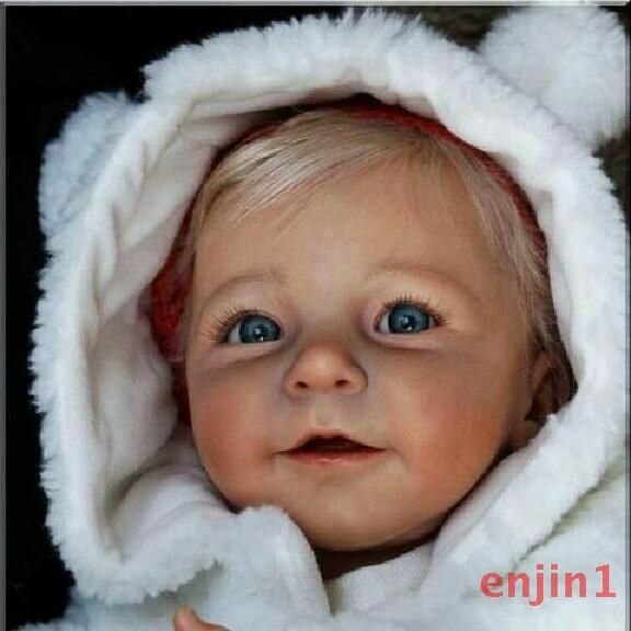 55 см силиконовая кукла реборн 3d модель реалистичная кукла для девочек