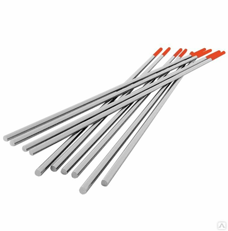 Электроды вольфрамовые WT 20 д. 3.0мм 10шт Красный