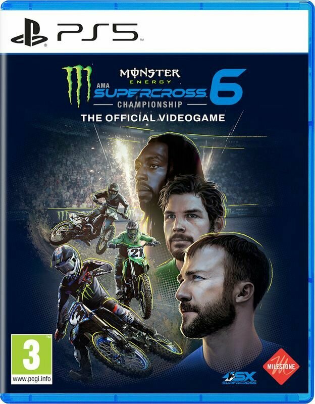 Игра Monster Energy Supercross - The Official Videogame 6 (английская версия) для PS5