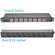 PDU 8 EU Socket Switch, Стандарт NO Plug NO Wire