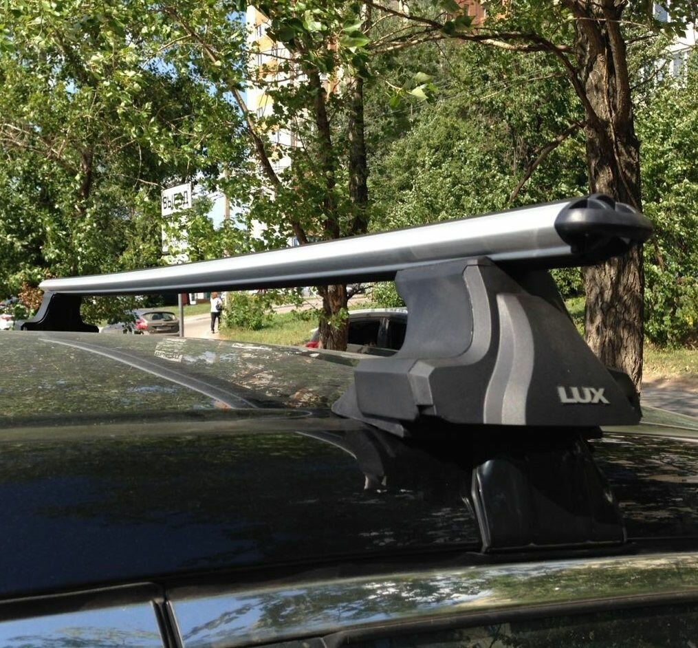 Багажник на крышу универсальный D-LUX 2 аэродинамический 130 см. / Багажник на крышу Д-Люкс 2 универсальный аэродинамический 130 см.