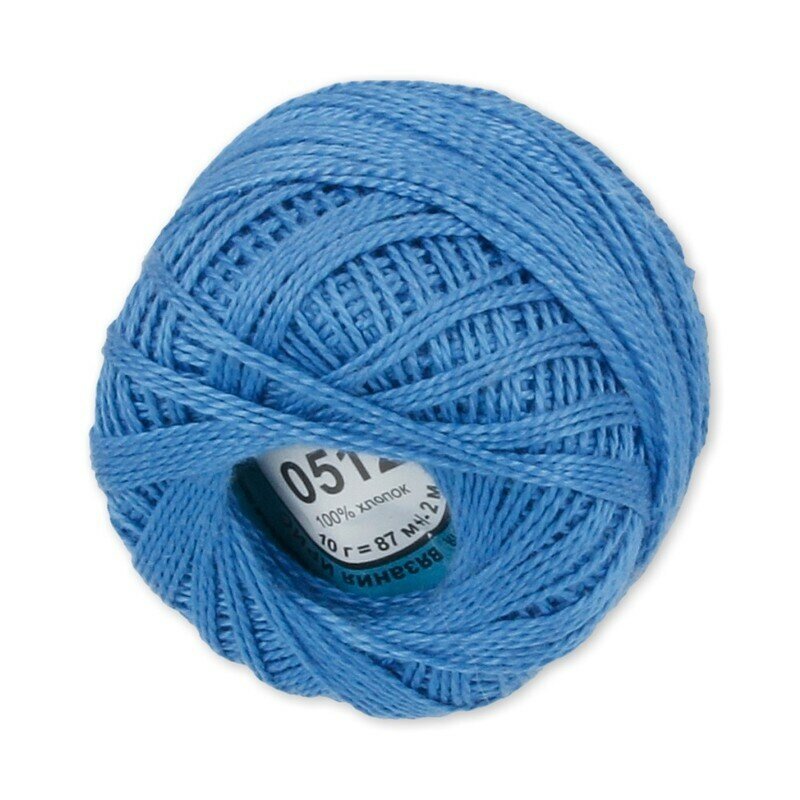 Пряжа "Gamma" Ирис 100% хлопок, цвет: 0512 (2 шт.)