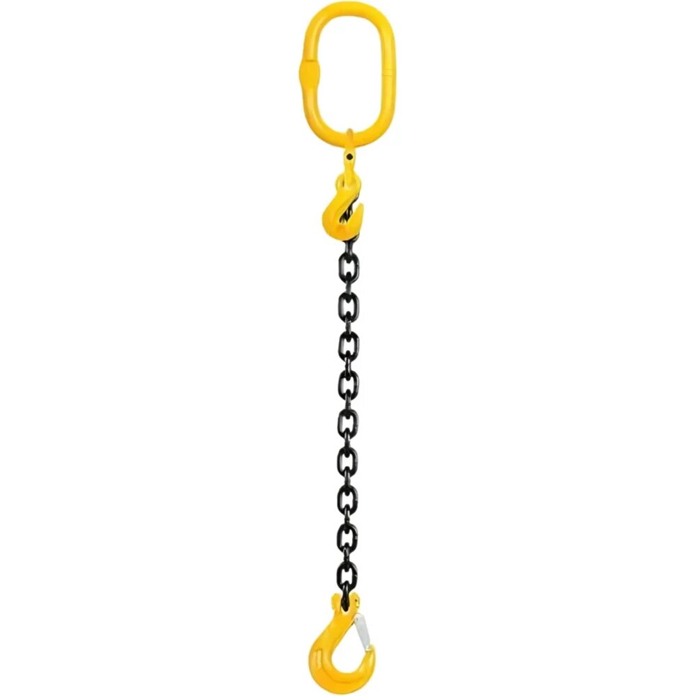 КанТраст Одноветвевой цепной строп 1СЦ 8,00/3000 мм с крюками-укоротителями артикул 1STS8003000R