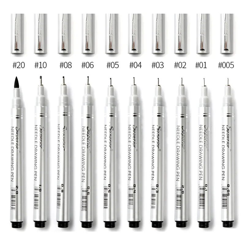 Ручка Chouxiongluwei Fineliner, Цвет 04