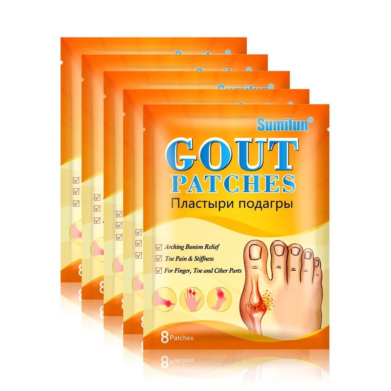 Sumifun пластыри от подагры 40/80 шт. 40Pcs in 5bags