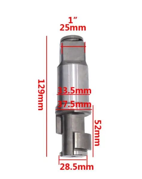 Гайковерт ударный 1/2", 1 дюйм, 129мм, 28.5мм, 52мм