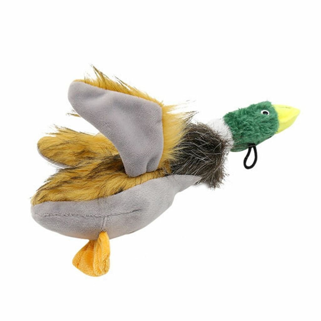 Игрушка для собак Утка с пищалкой