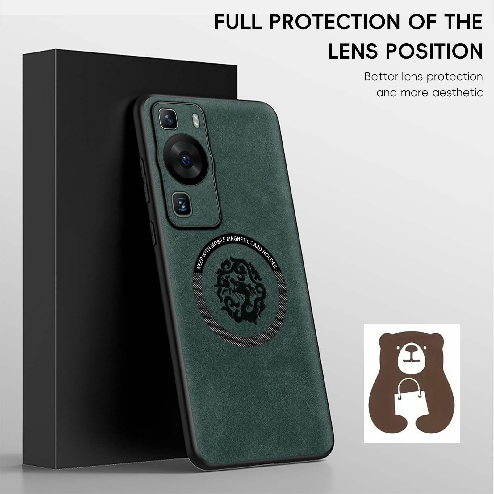 Чехол на Huawei P60, P60 pro / Хуавей П60, П60 Про , Высококачественная кожа/Корпус телефона Huawei P60/Корпус телефона Huawei P60 pro