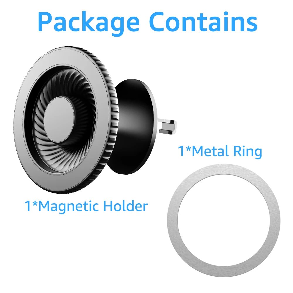 Магнитное автомобильное крепление для телефона Magsafe, универсальный автомобильный держатель для сотового телефона на вентиляционное отверстие, зажим для iPhone 15 14 Pro Max Plus Xiaomi Samsung