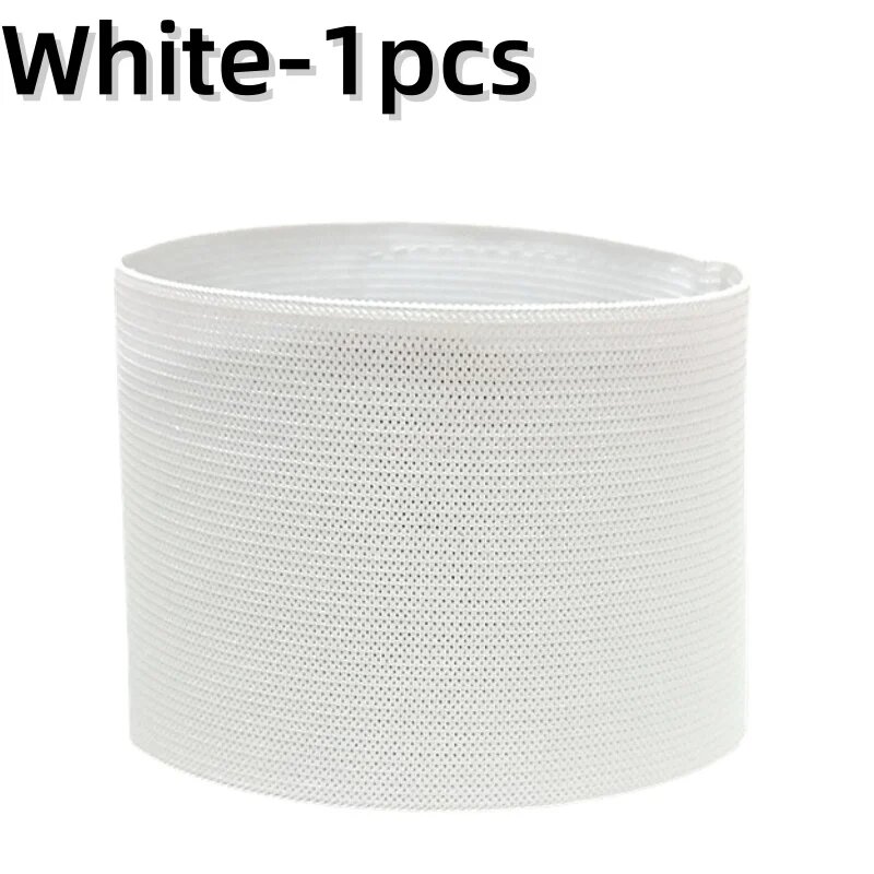 Белая капитанская повязка для футбола, White-1pcs