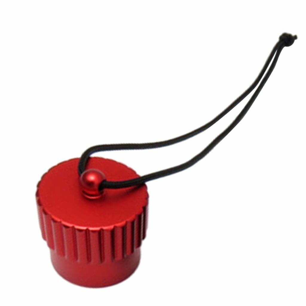 Алюминиевые подводные акваланги для дайвинга, регулятор DIN, клапаны бака с резьбой, защитная заглушка от пыли, сменные колпачки