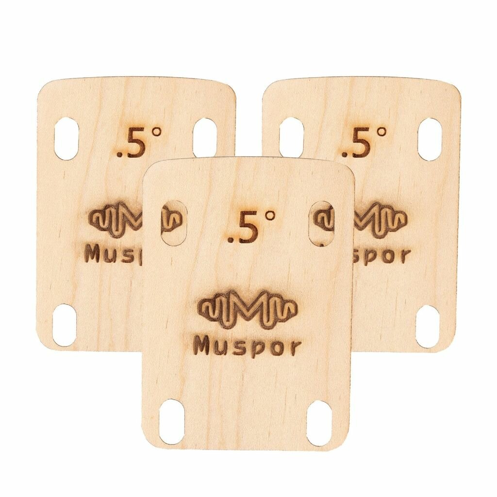 Накладки для грифа гитары, Изготовлены из цельного клена, Для крепления грифа на болтах, Фасонные, Набор из 3 сменных инструментов для ремонта гитары, Аксессуары