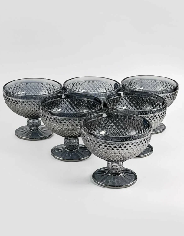 Креманки, набор 6 шт / Lenardi / стекло