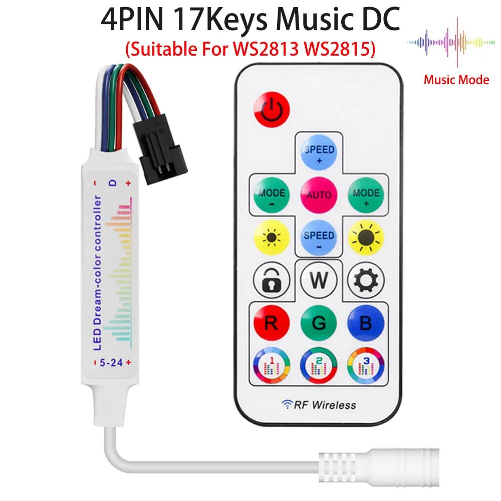 RGB-контроллер Xnbada для светодиодной ленты