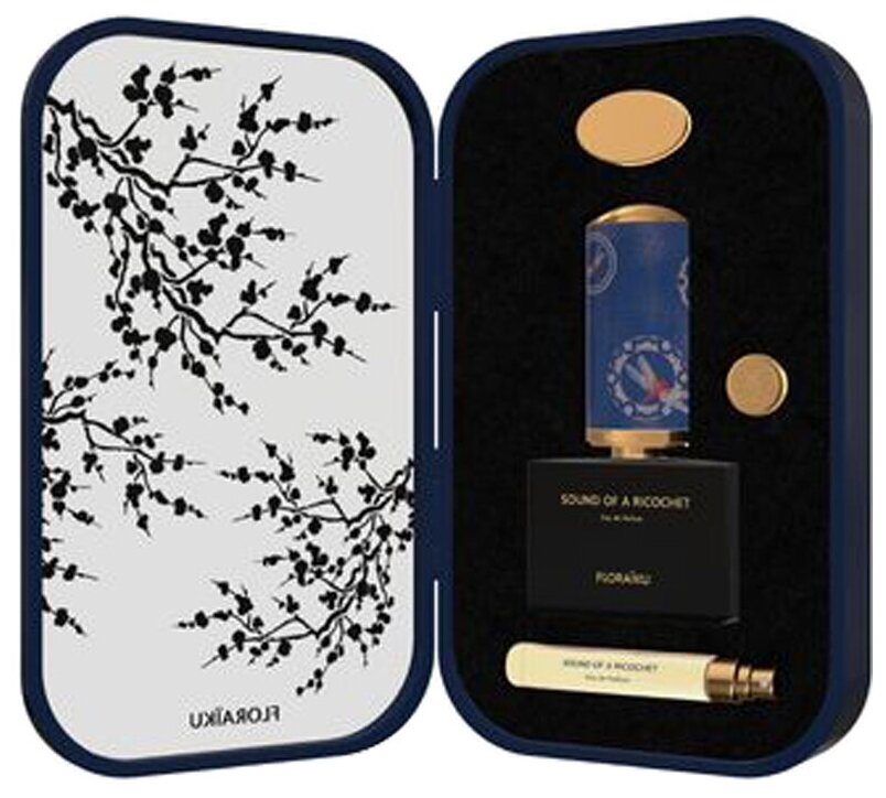 Парфюмерный набор Floraiku "Sound of a Ricochet", парфюмерная вода, унисекс, 50мл+10мл.