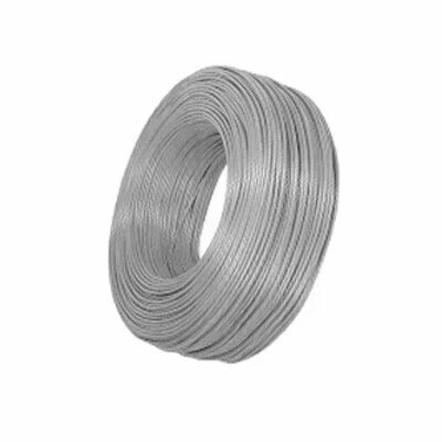 Силиконовый провод 26AWG, серый, 10 метров, UL3135