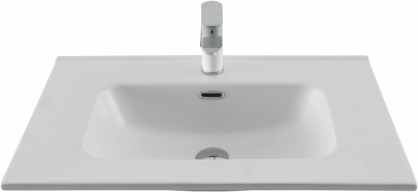 Раковина Aquanet Flat 70 белая матовая