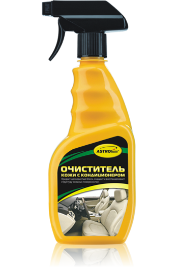 Очиститель кожи с кондиционером "Астрохим" спрей 500мл
