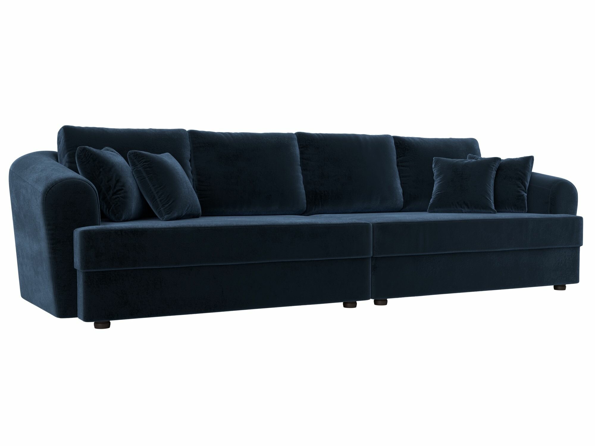 Диван прямой Милтон, велюр, еврокнижка, Хит Диванов