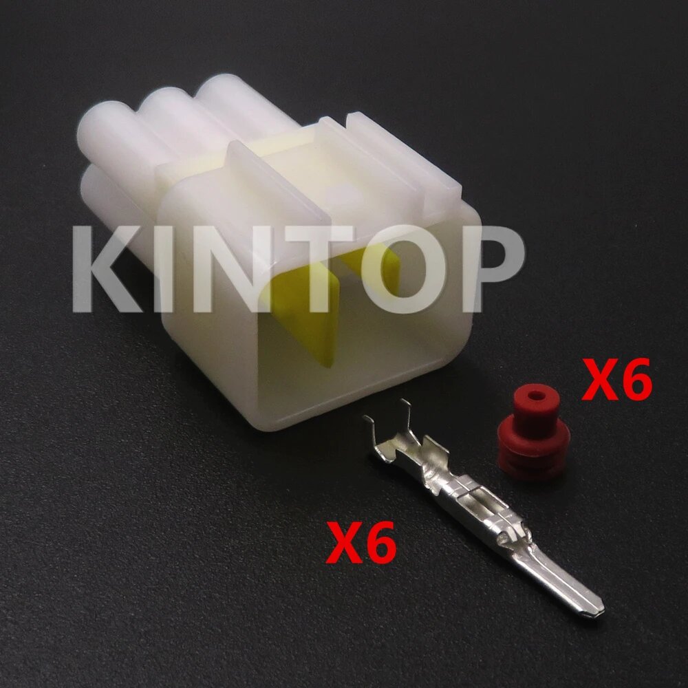 Автомобильный разъем 6 контактов DJ7061Y-2.3-11 / DJ7061Y-2.3-21 1 Set male