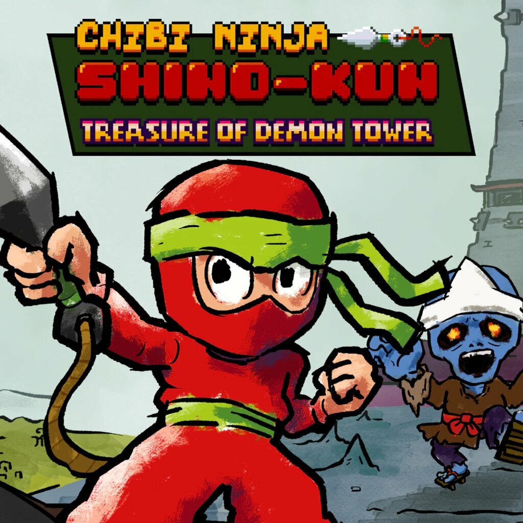 Chibi Ninja Shinokun Treasure of Demon Tower для Sony PlayStation | PS4 и PS5 | Игра навсегда | Быстрая доставка