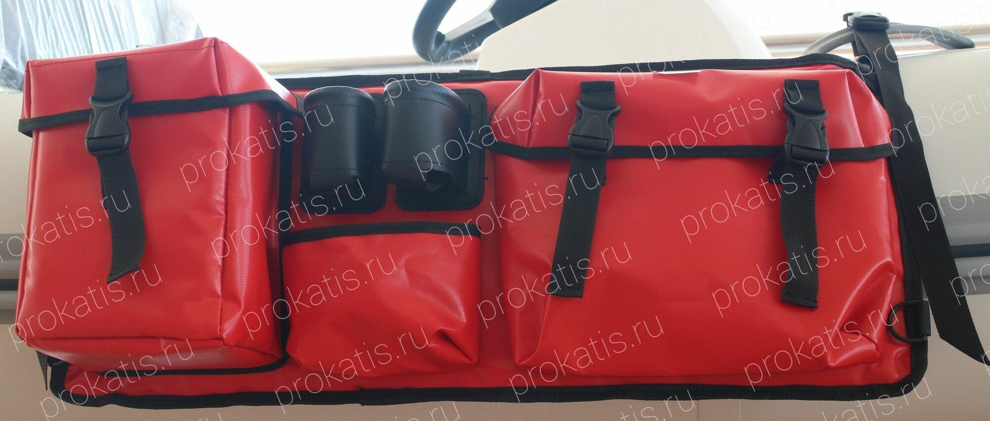 Сумка "Органайзер" 30х80см, Ivler, красный