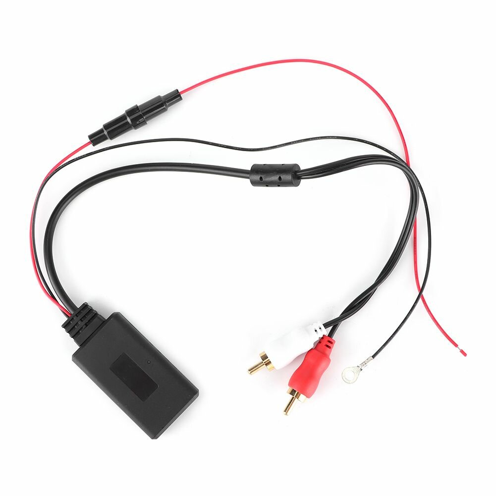 Универсальный модуль адаптера Bluetooth 2 RCA AUXIN для автомобильных аудиосистем, беспроводной аудиоприемник с входом AUX, совместимый с большинством автомобилей и устройств