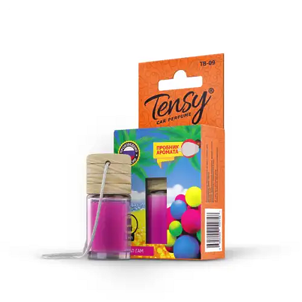 TENSY TB-09 (4665299442748_TY) тв-09 ароматизатор tensy бабл гам бутылочка с дер. 6мл, 15шт. / бл\
