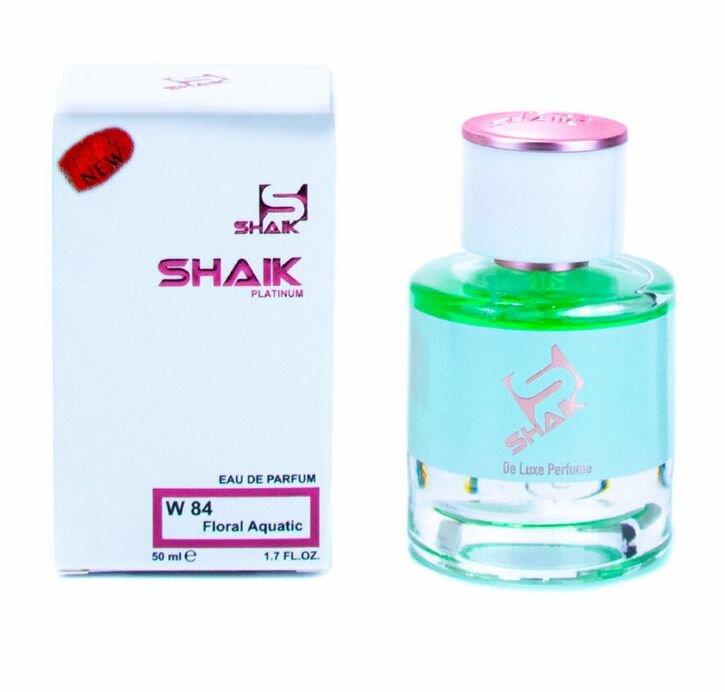 Парфюм женский SHAIK PLATINUM № 84 AQUA GIOIA масляные духи женские , туалетная вода 50 мл