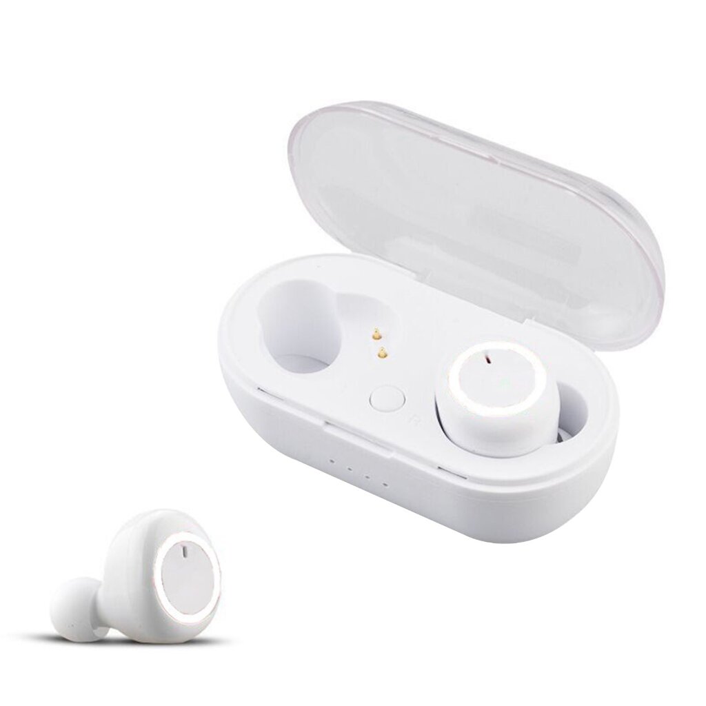 Беспроводные Bluetooth-наушники Y50 TWS 5.0 — белые