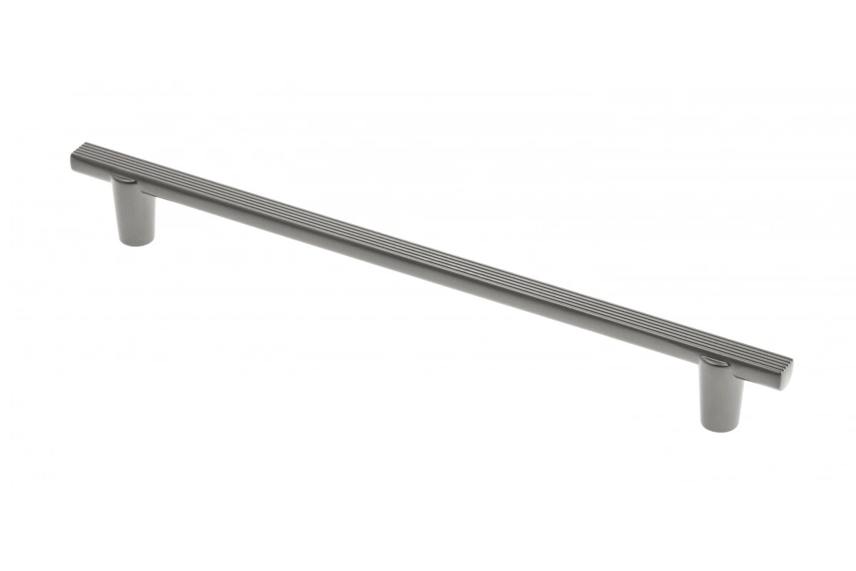 Ручка мебельная GTV RAY, 19,2 см, графитовый светлый, матовый