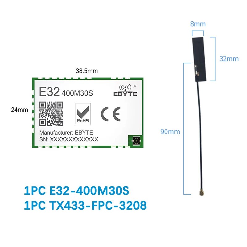 Беспроводной модуль LoRa Ebyte E32-MSeries