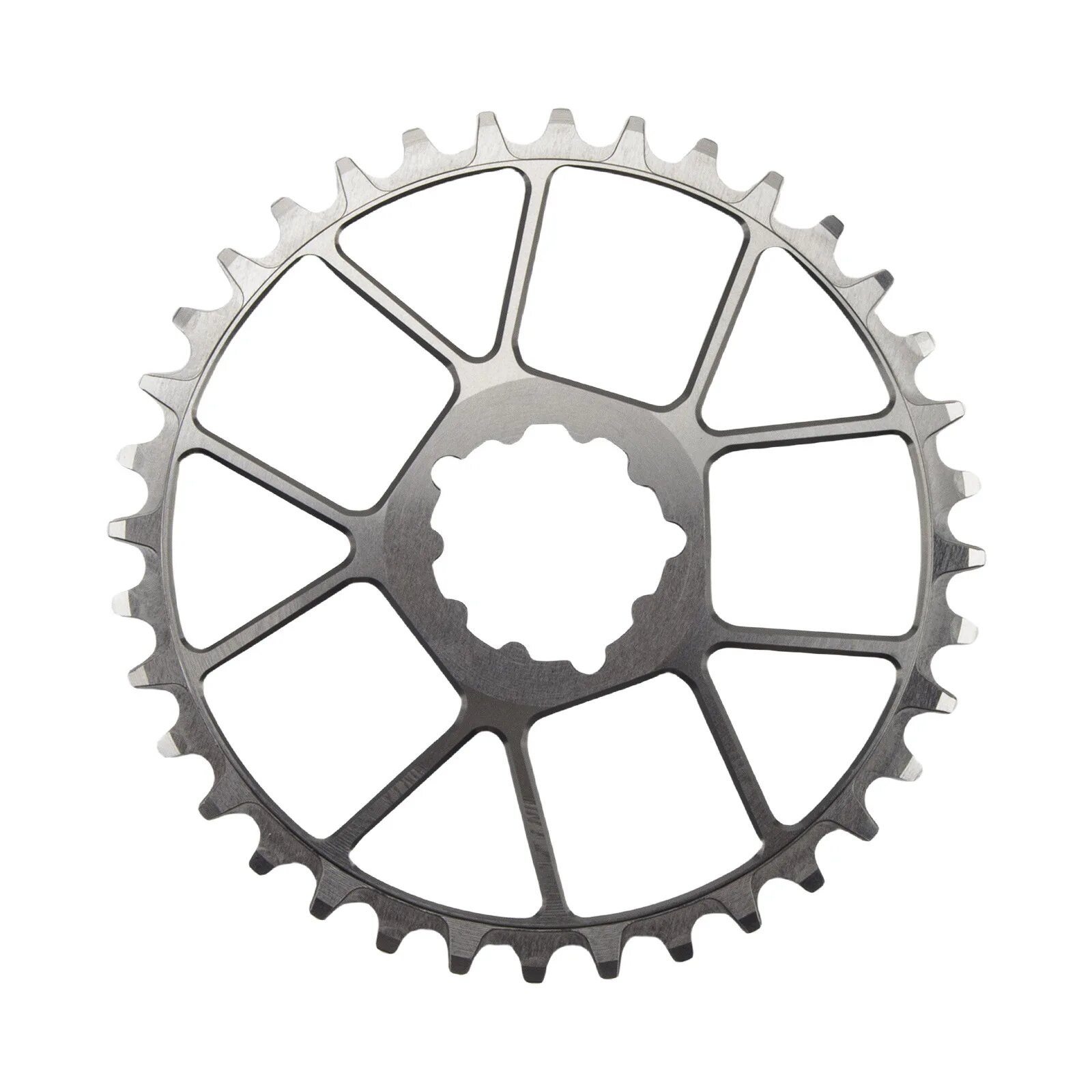 EVOSID Звездочка для горного велосипеда 32/34/36/38T титан/черный Серый, 34T Titanium