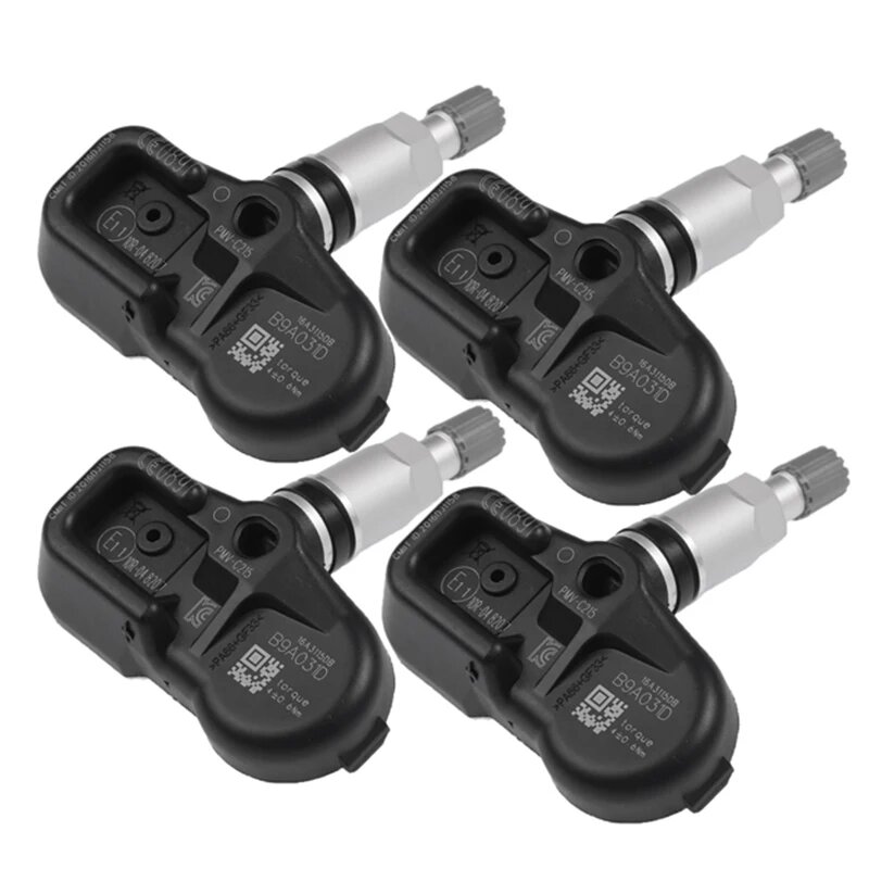 Датчики давления в шинах TPMS 433 МГц, 4 шт.