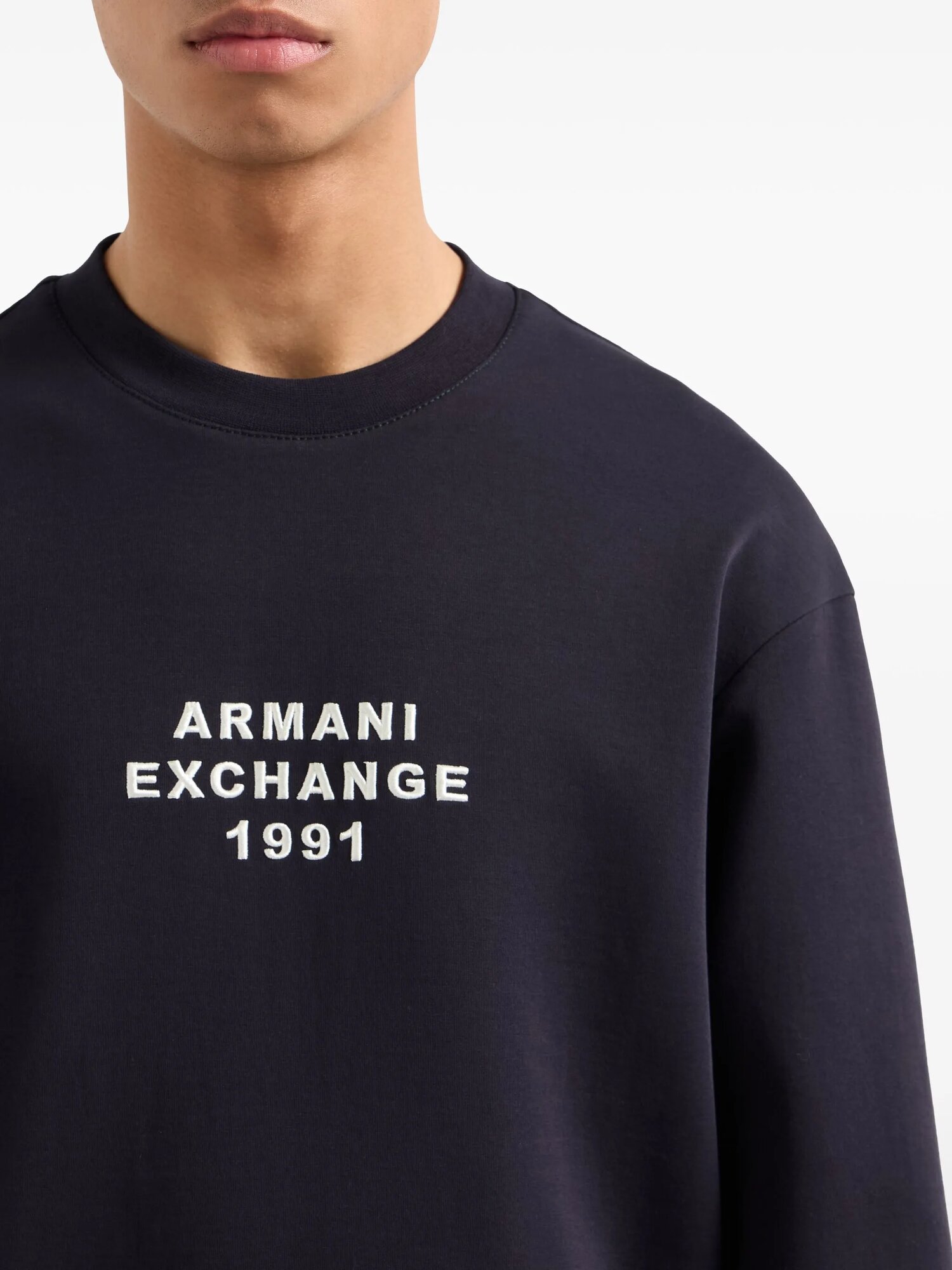 Худи Armani Exchange, размер XL, , синий — фото 1