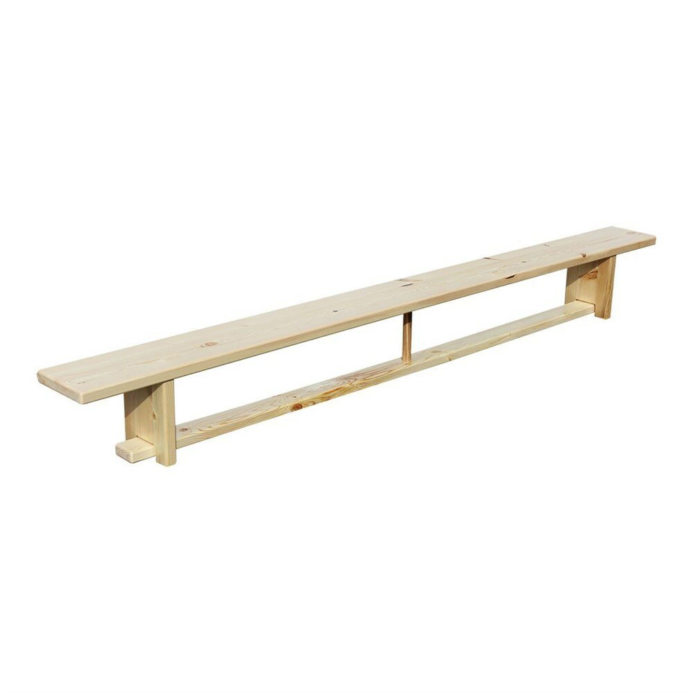 ZAVODSPORTA Скамья гимнастическая на деревянных ножках 3 м ZAVODSPORTA лакированное дерево