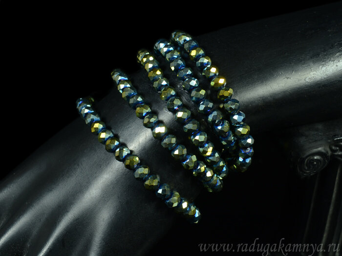 Бусы, циркон